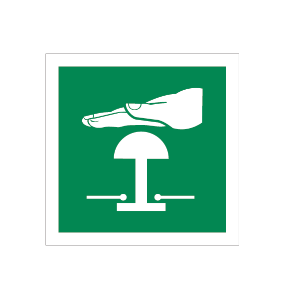 Emergency Stop Sign_IMO052 » Safetysignlabels